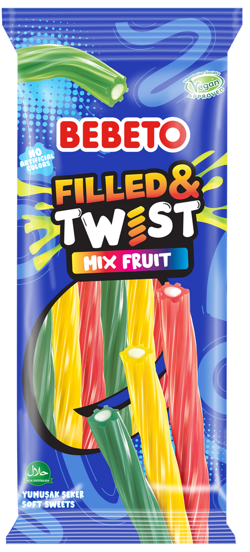 FRUIT TWISTS WACKY STICKS – Bebeto