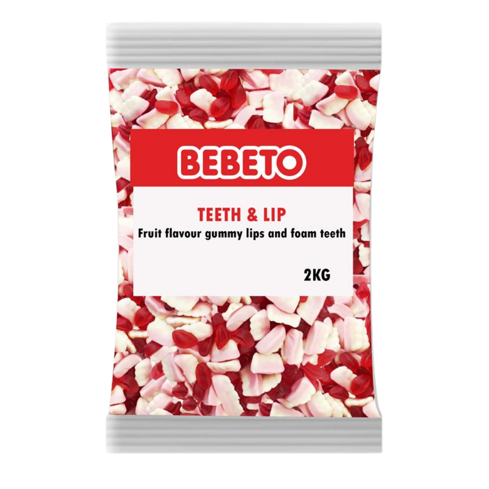 TEETH & LIPS GUMMY 2KG – Bebeto