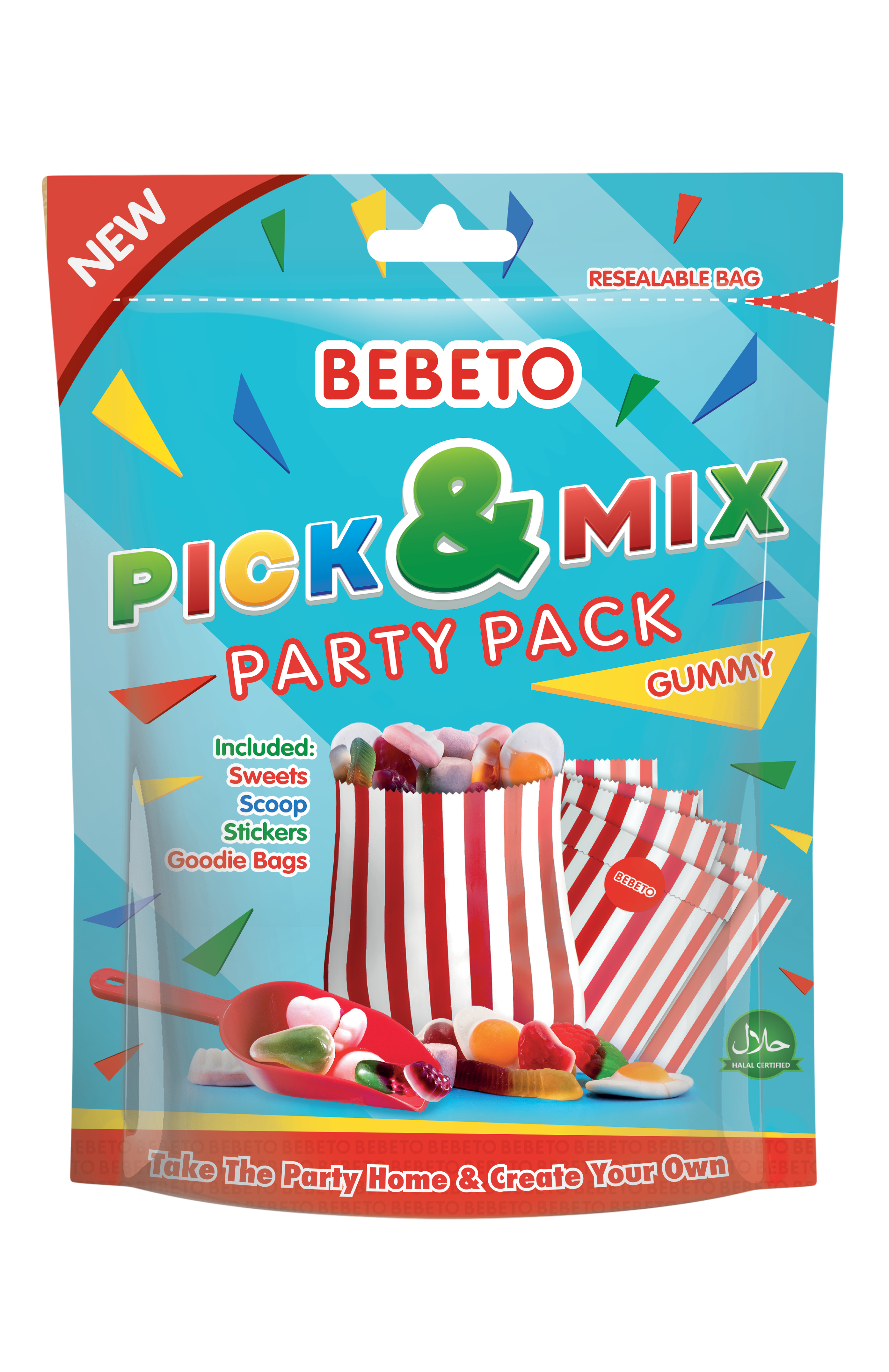 Bebeto Pick N Mix Party Pack 750 g – Wholesale & Retail Sweets