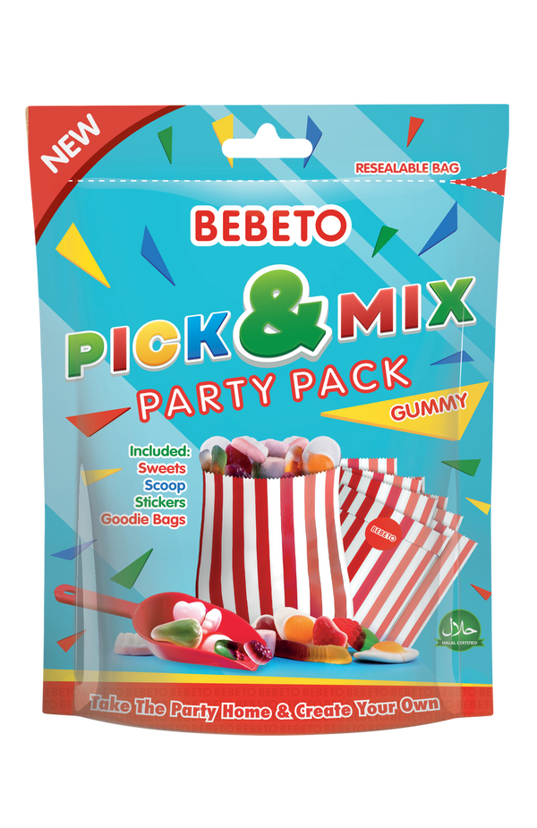 Bebeto Pick N Mix Party Pack 750 g – Wholesale & Retail Sweets