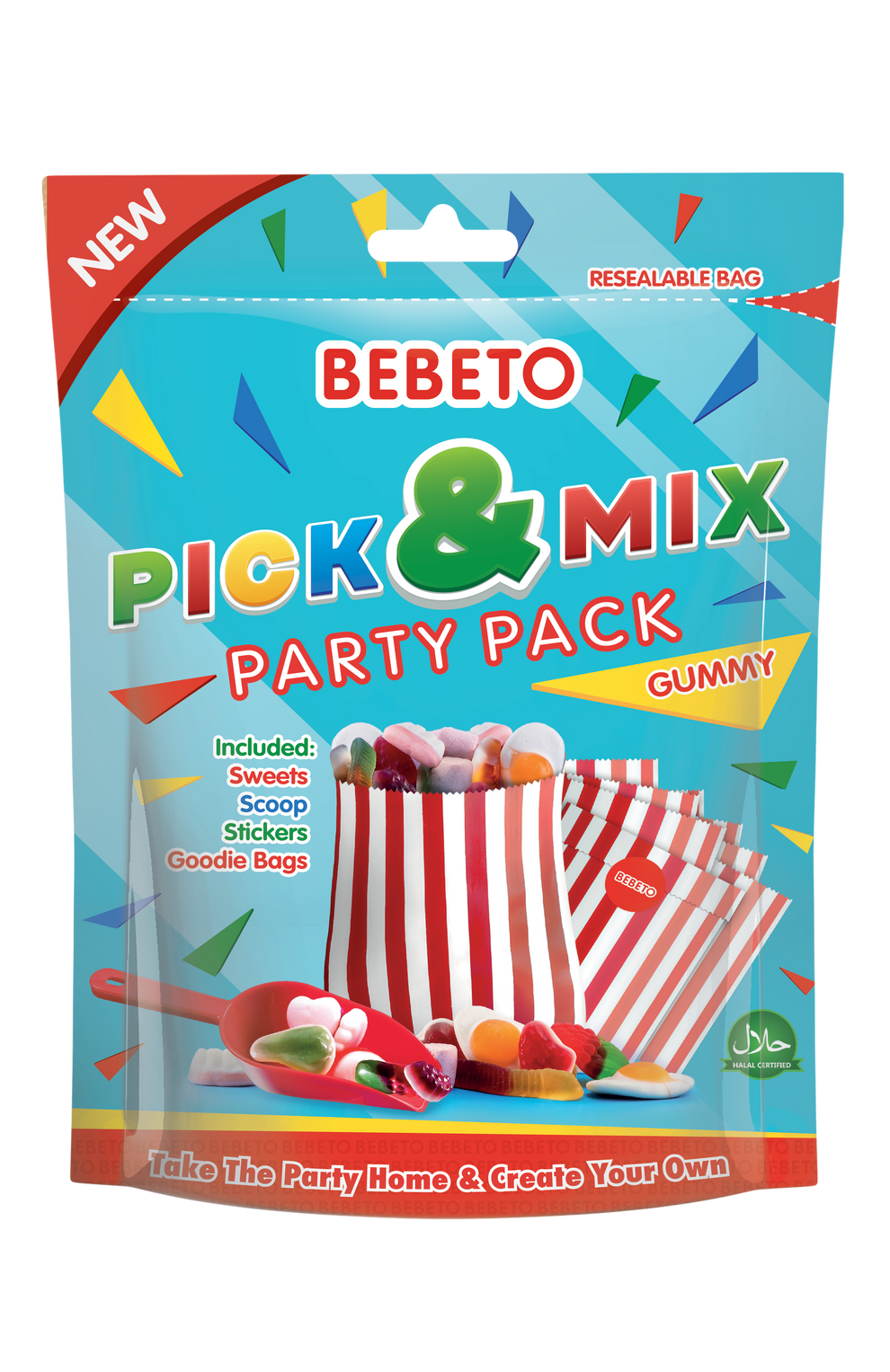 Bebeto Pick N Mix Party Pack 750 g – Wholesale & Retail Sweets