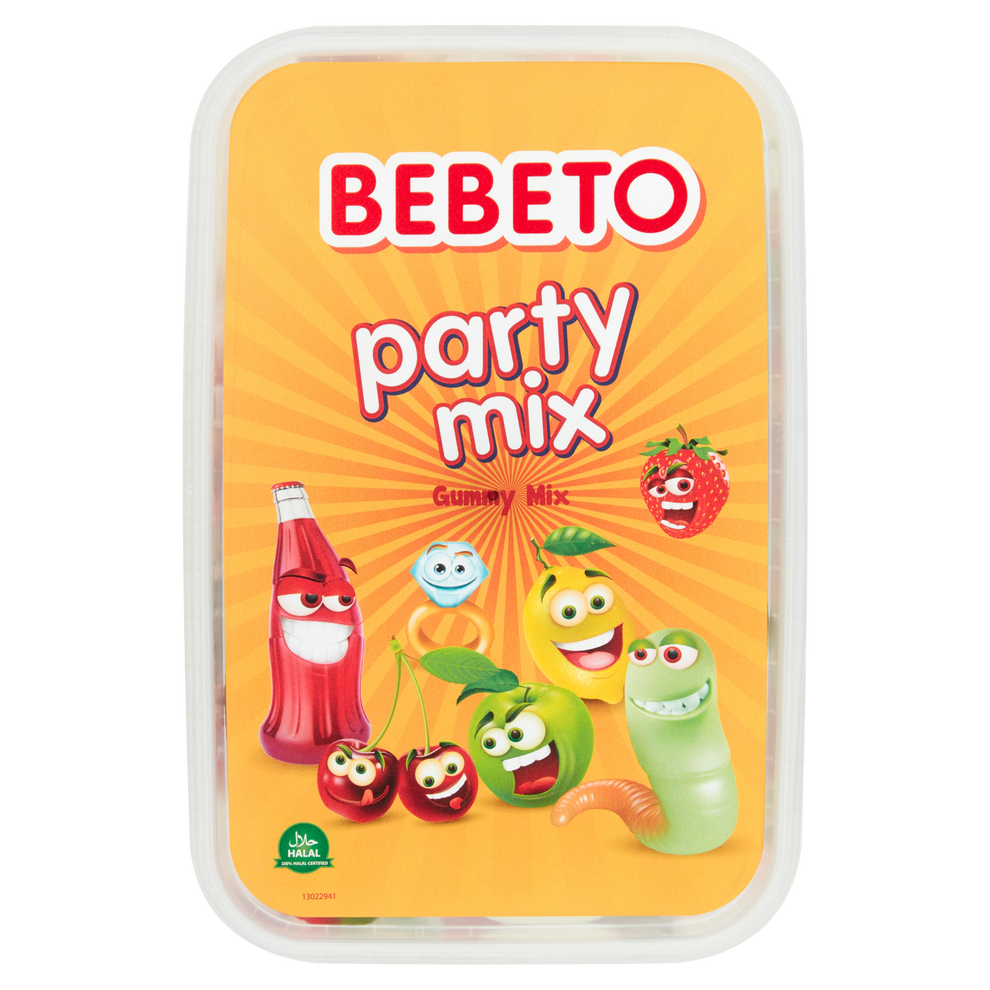 GUMMY PARTY MIX TUB – Bebeto