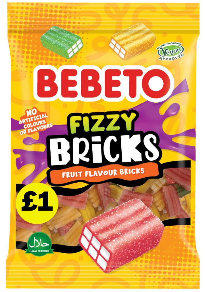 FIZZY BRICKS – Bebeto