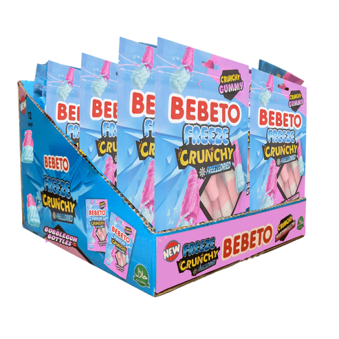 FREEZE DRIED BUBBLEGUM BOTTLES X 12 – Bebeto