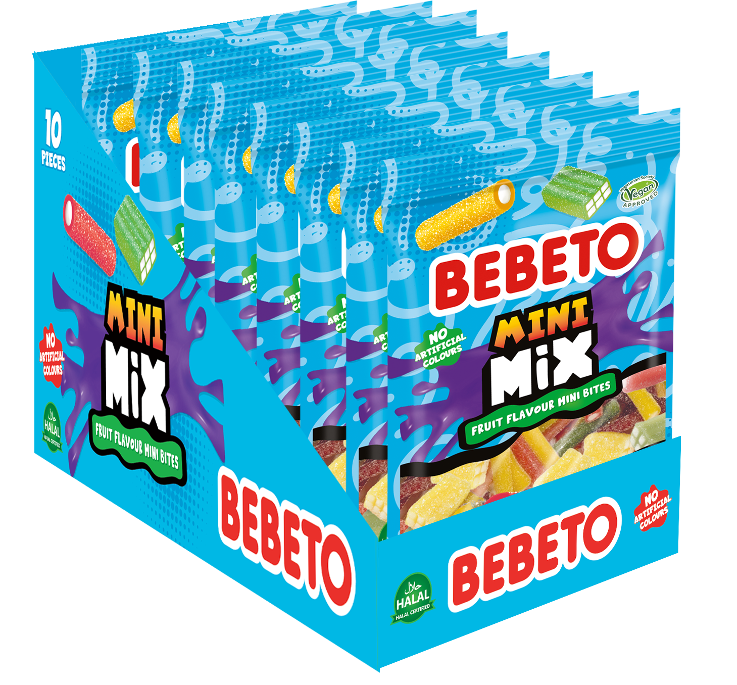 MINI MIX 130G X 10 – Bebeto